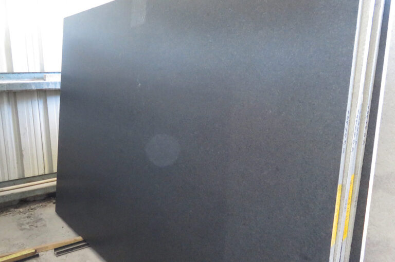 Black Pearl Leathered Triton Granite | LuxeCraft San Antonio
