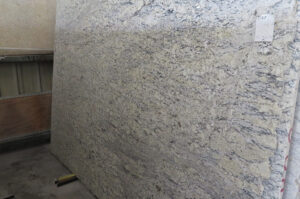 White Ice Triton Granite in San Antonio, TX | LuxeCraft